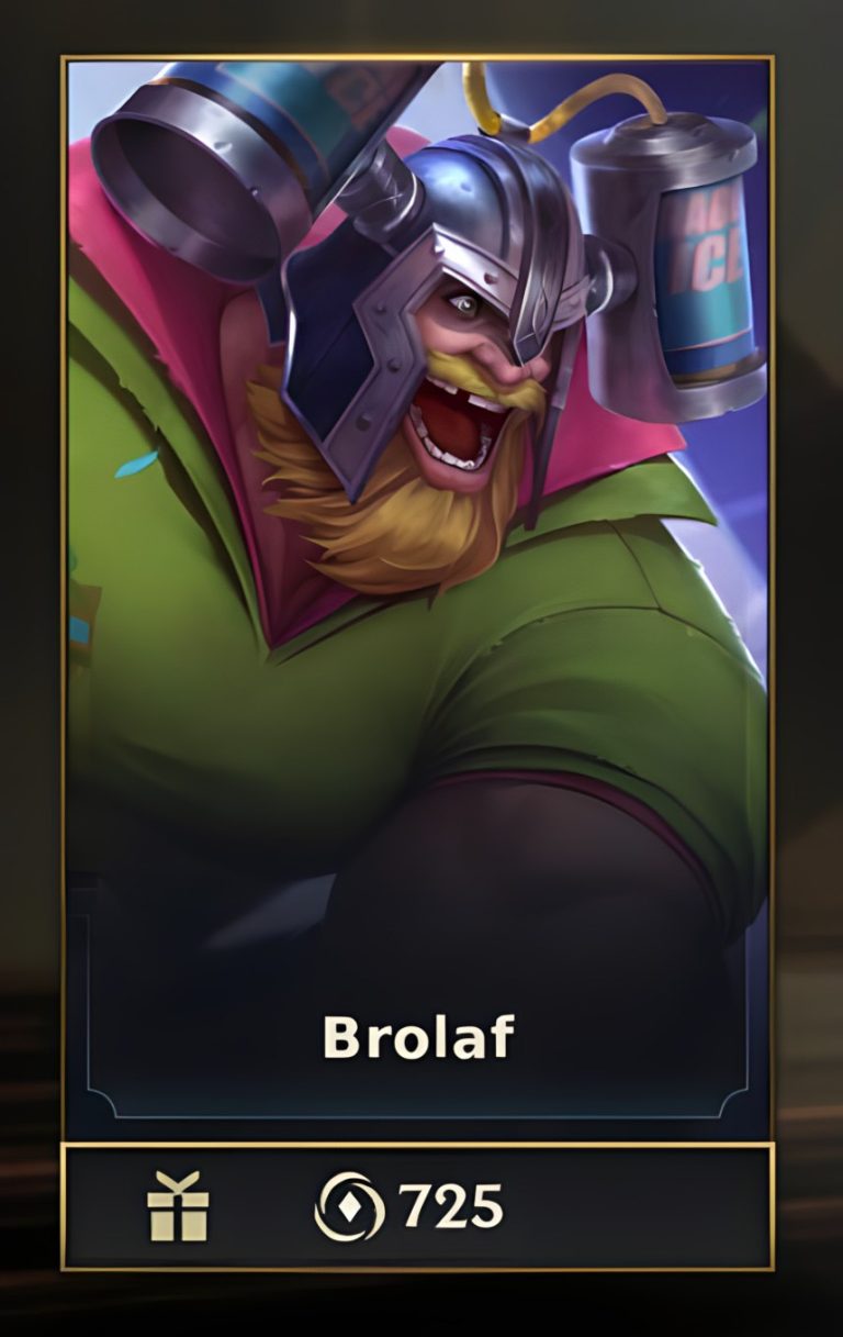 Olaf Brolaf - SHOP SKIN TỐC CHIẾN GIÁ RẺ