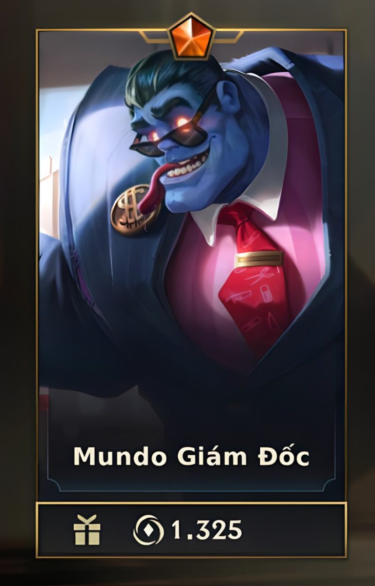Mundo Giám Đốc - SHOP SKIN TỐC CHIẾN GIÁ RẺ