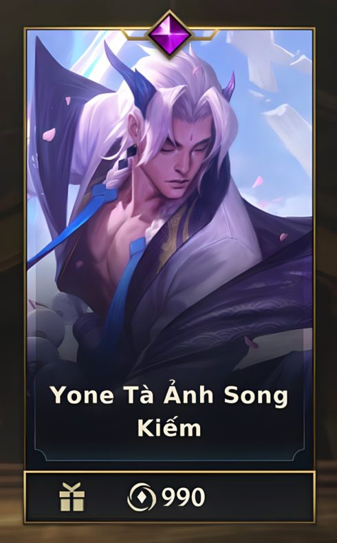 Yone Tà Ảnh Song Kiếm - SHOP SKIN TỐC CHIẾN GIÁ RẺ