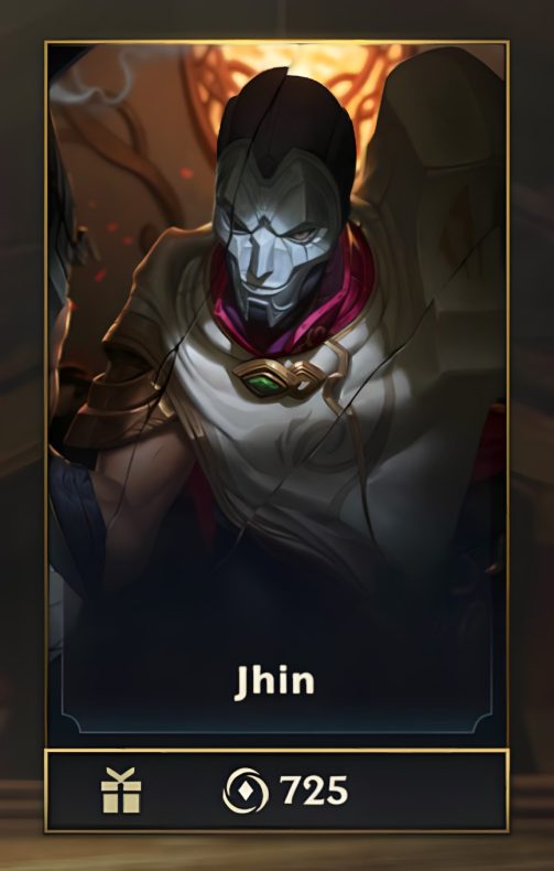 Jhin - SHOP SKIN TỐC CHIẾN GIÁ RẺ
